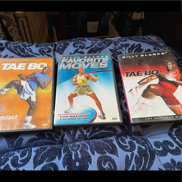 Media | Billy Blanks Tae Bo Trio Dvds | Poshmark